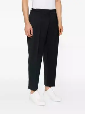 BRIGLIA 1949 Pleated Front Straight Leg Trousers