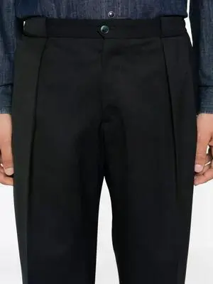 BRIGLIA 1949 Pleated Front Straight Leg Trousers