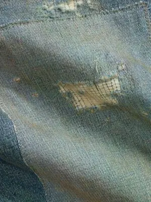 Ralph Lauren Distressed Patchwork Jeans