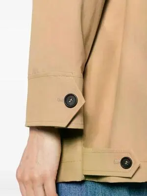 Fabiana Filippi High-neck Single-breasted Coat