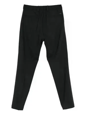 Herno Pleated-front Straight-leg Trousers