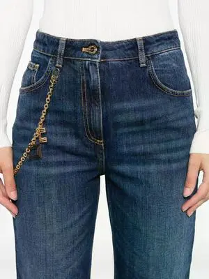 Elisabetta Franchi Chain-embellished Jeans
