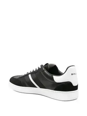 Bally Raise Leather Sneakers - Black