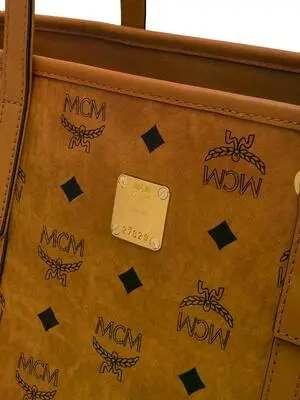 Mcm Visetos Toni Shopper Bag