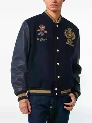Philipp Plein Embroidered Bear Jacket