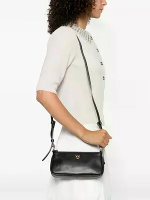 Pinko Leather Shoulder Bag