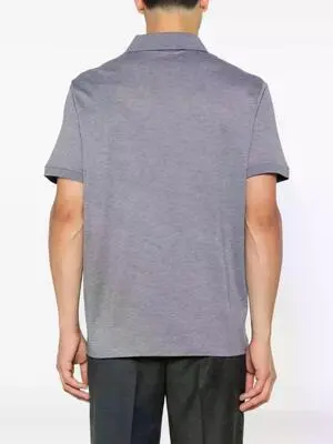 Paul & Shark Logo-embroidered Cotton Polo Shirt - Grey
