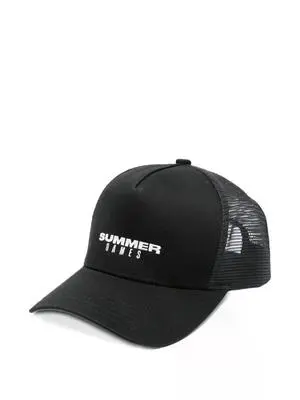 SUMMER GAMES Trucker Cap - Black
