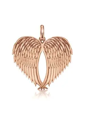 BRIONY RAYMOND Wings Of Strength Medallion - 18 Karat Rose Gold