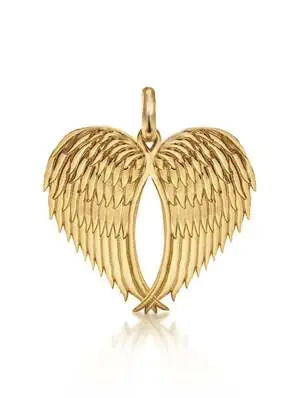 BRIONY RAYMOND Wings Of Strength Medallion - 18 Karat Yellow Gold