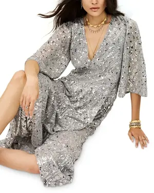 Ba&sh Conny Sequinned Dress