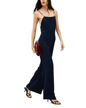 Ba&sh Clarisse Wide Leg Jumpsuit