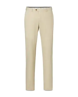 HILTL Parma Essential Cotton Stretch Chino Pants - Walnut