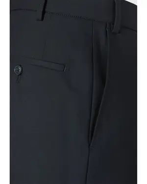 HILTL High Twist Wool Stretch Trousers - Navy Blue