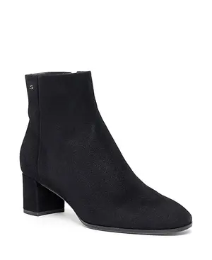 Suede Ankle Booties