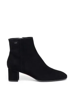 Santoni Suede Ankle Boot