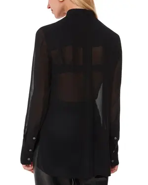 Whistles Amy Tie Neck Blouse