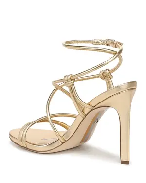 Sam Edelman Isadora Strappy Sandals - Gold