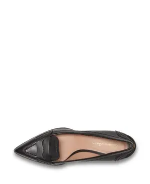 Santoni Leather Mid-heel Pumps