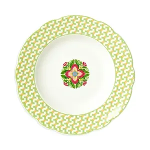 Bernardaud Trianon Rim Soup Bowl - Multi