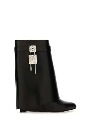 Givenchy Shark Lock Stivaletto Boots - Black