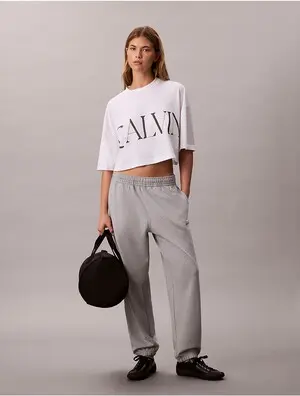 Calvin Klein Off The Shoulder Sweatpants For Women