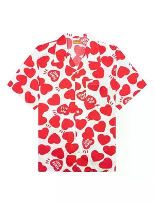 HUMAN MADE Heart-print Shirt