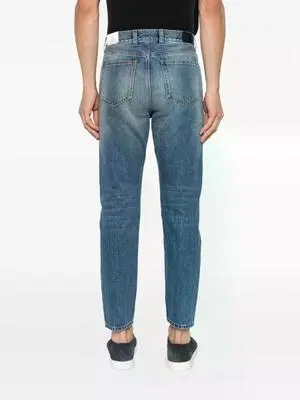 Eleventy Straight-leg Cotton Jeans