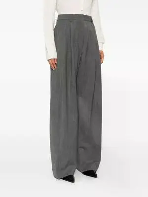 THELATEST Pleated Wide-leg Trousers