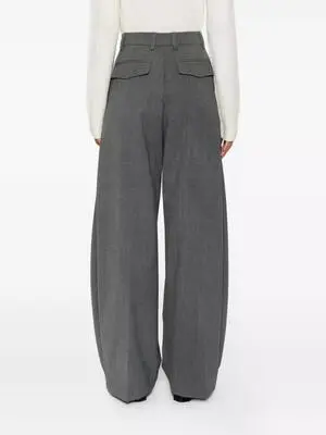 THELATEST Pleated Wide-leg Trousers