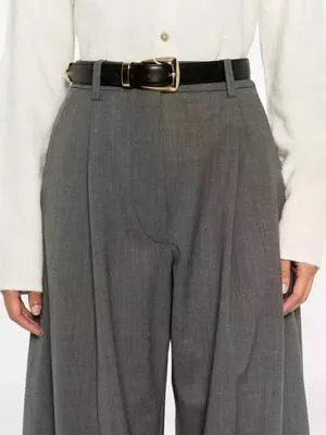 THELATEST Pleated Wide-leg Trousers