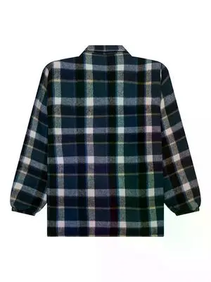 SOUTH2 WEST8 Plaid Wool Shirt Jacket