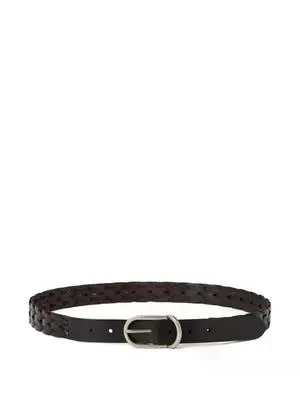 Brunello Cucinelli Braided Leather Belt
