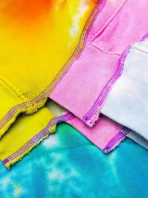 Needles Panelled Tie-dye Hoodie