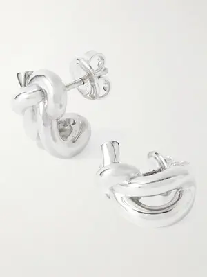 Bottega Veneta Knot Stud Earrings