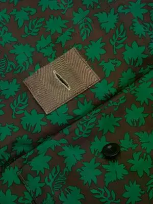 Sacai Leaf-print Shirt