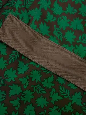 Sacai Leaf-print Shirt