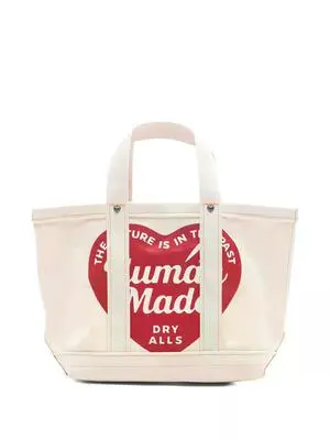HUMAN MADE Heart-logo Tote Bag - White