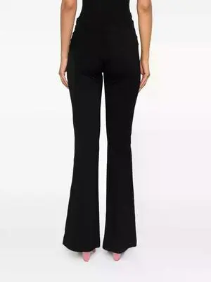 Versace Flared Trousers With Pocket Detail