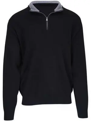 Peter Millar Contrasting-collar Jumper