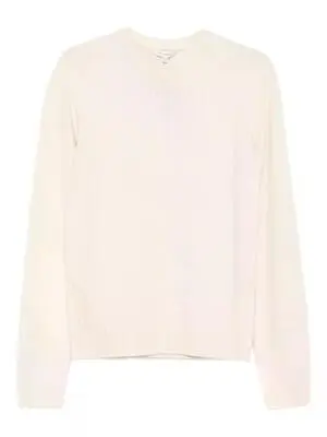 JW Anderson Ribbed Crew-neck Sweater - Neutrals