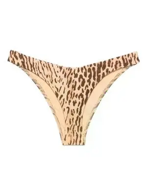 Zimmermann Leopard-print Bikini Briefs