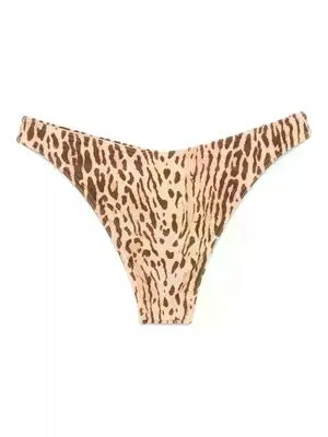 Zimmermann Leopard-print Bikini Briefs