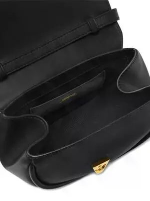 Versace Small Virtus Shoulder Bag - Black