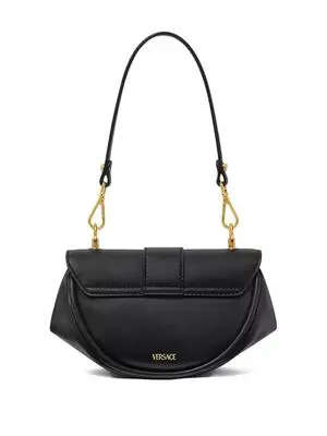 Versace Small Virtus Shoulder Bag - Black
