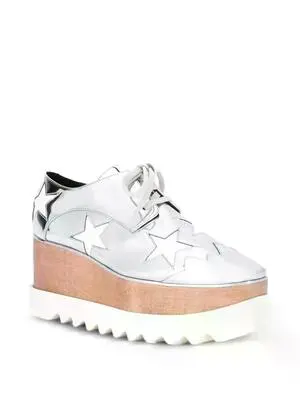 Stella McCartney Elyse Stars Platform Sneakers