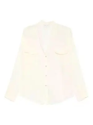 FORTE_FORTE Drop-shoulder Shirt - Neutrals