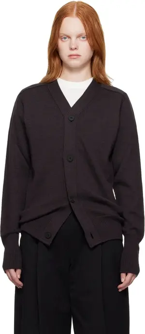 Studio Nicholson Conan Cardigan - Walnut
