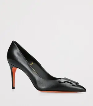 Santoni Leather Sibille Pumps