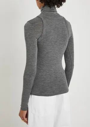 RÓHE Layered Wool Top